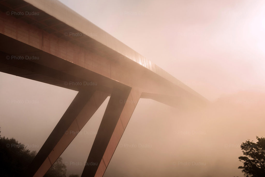 The Red Bridge in Luxembourg – Stock Images Luxembourg