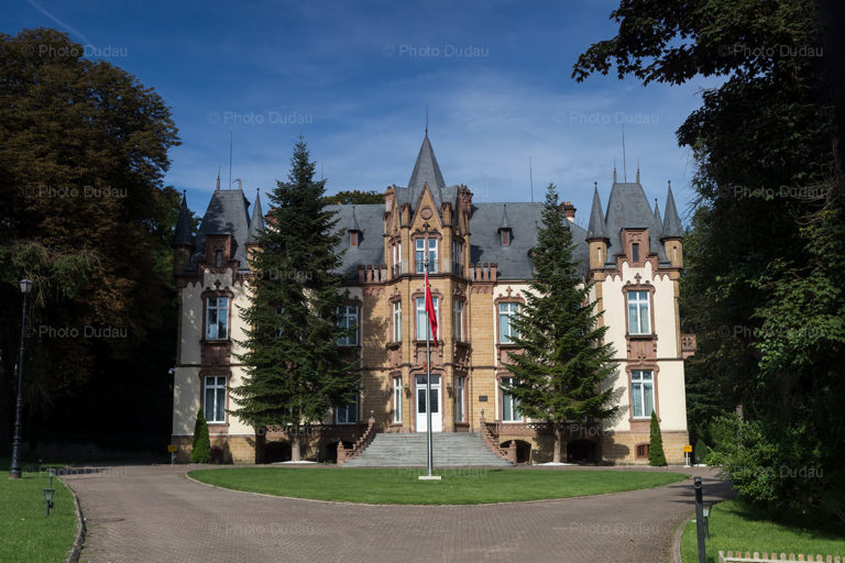 Château de Dommeldange Luxembourg – Stock Images Luxembourg