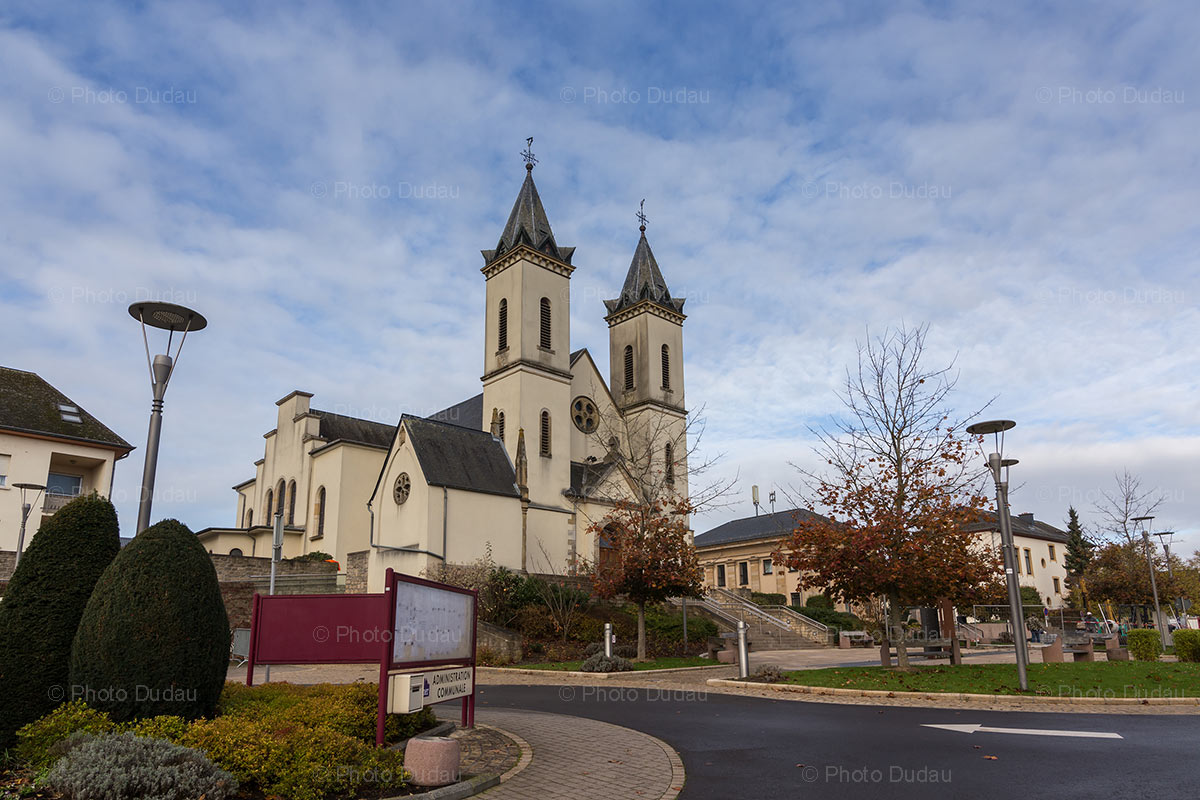 Église de Mamer church – Stock Images Luxembourg