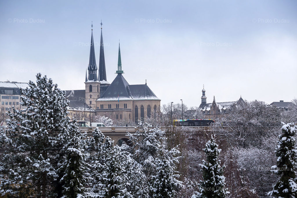 Snow in Luxembourg – Stock Images Luxembourg